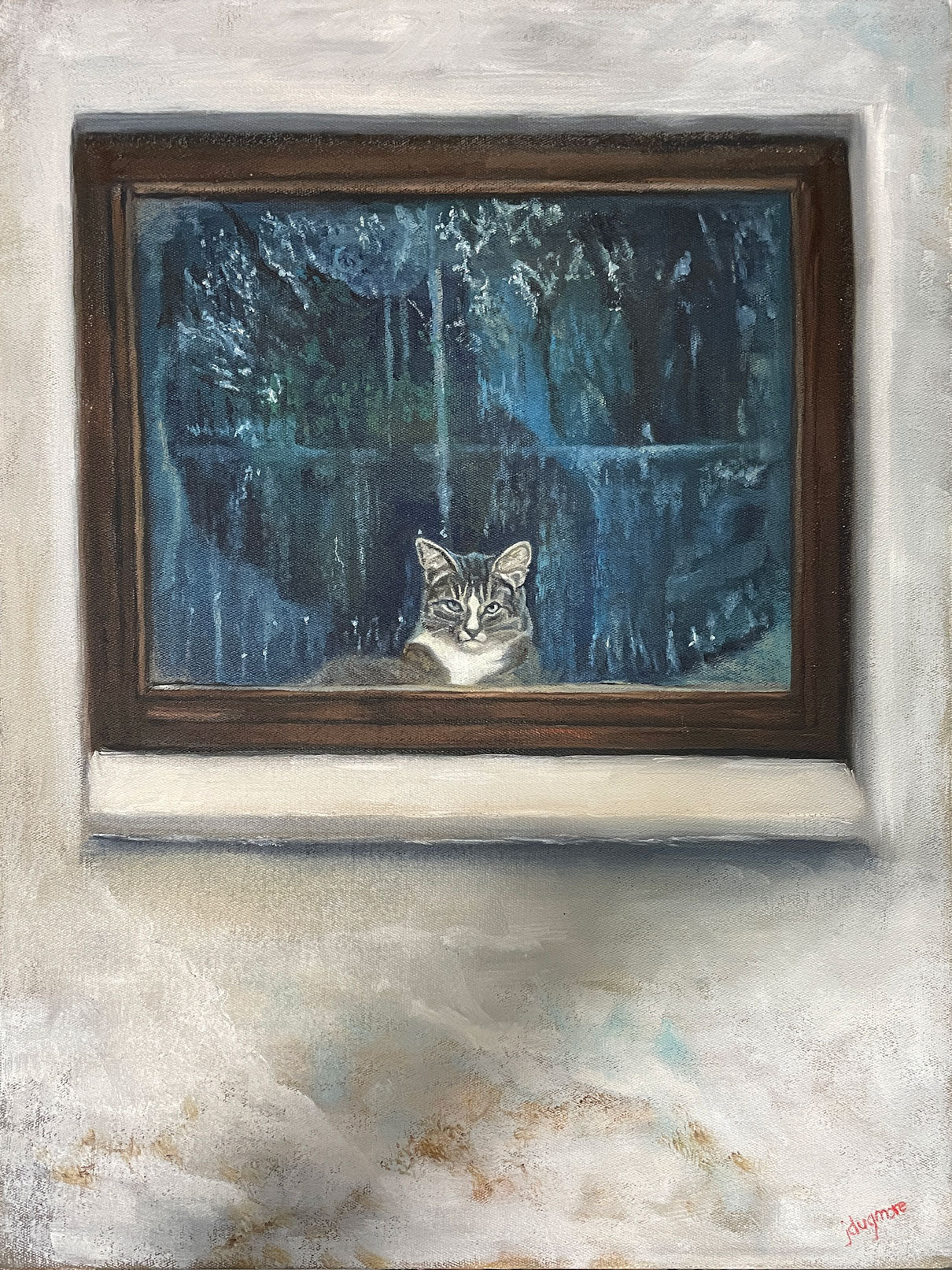 Sunlit cat by Jenny Dugmore – Shop the Borders